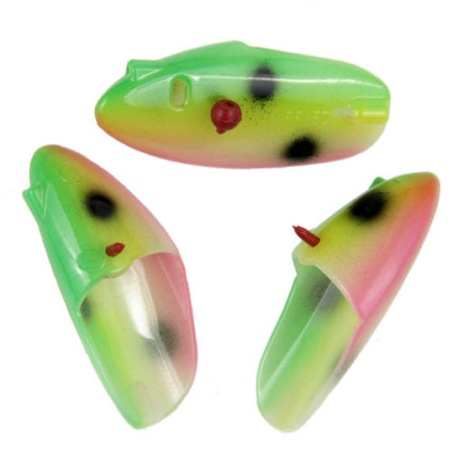 Krippled Anchovy Unrigged 3-pack, #513-Watermelon on Glow – Krippled ...