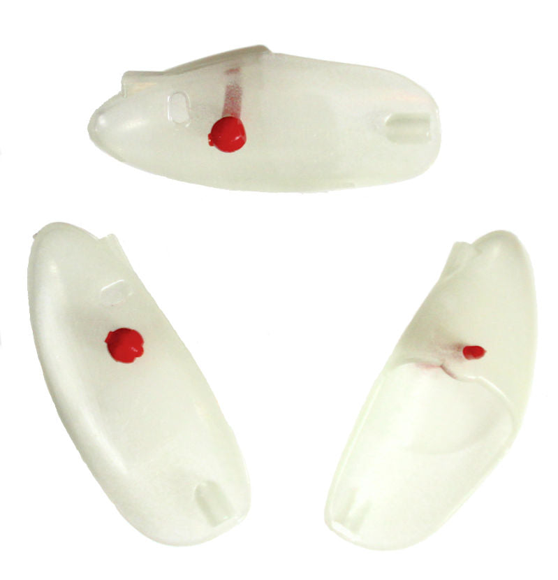 Krippled Anchovy Unrigged 3-pack, Glow – Krippled Fishing Lures, USA