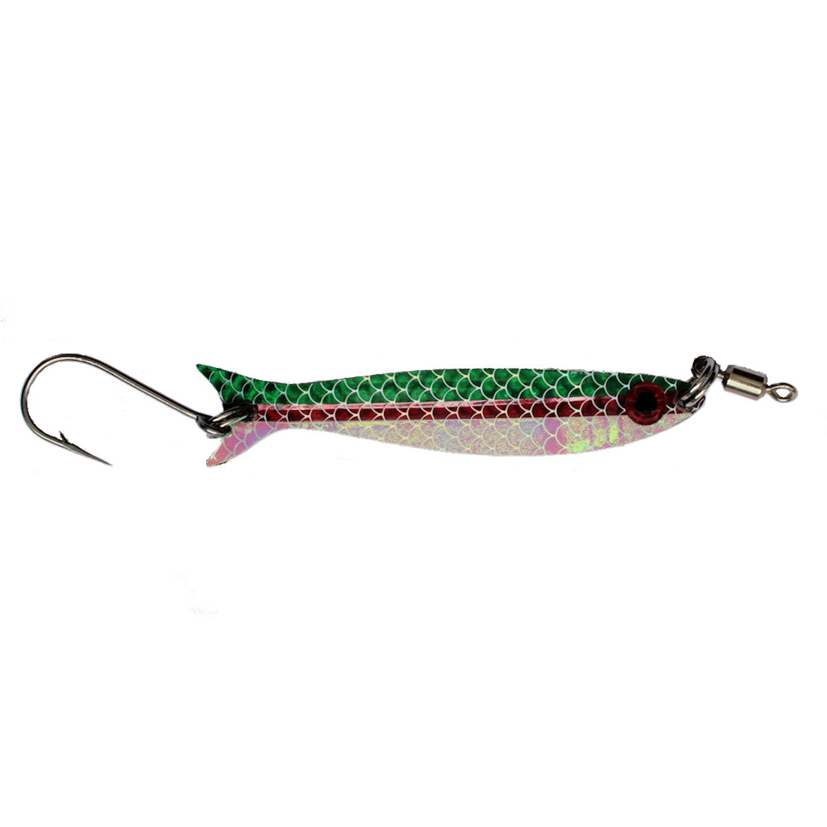 Krippled KC Mini Spoon, Barbed, Army Truck – Krippled Fishing Lures, USA