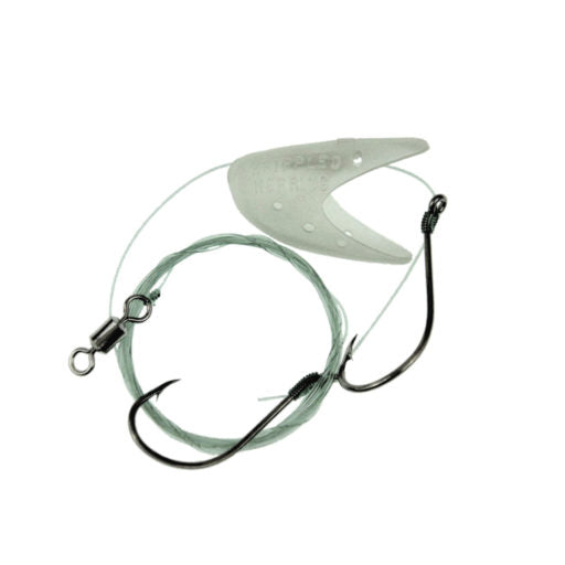 Krippled Herring #1 Barbed Tandem, Glow – Krippled Fishing Lures, USA